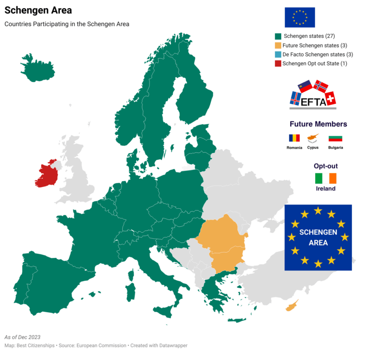 Visa Free Countries Outside Schengen For Schengen Visa Holders - Best ...